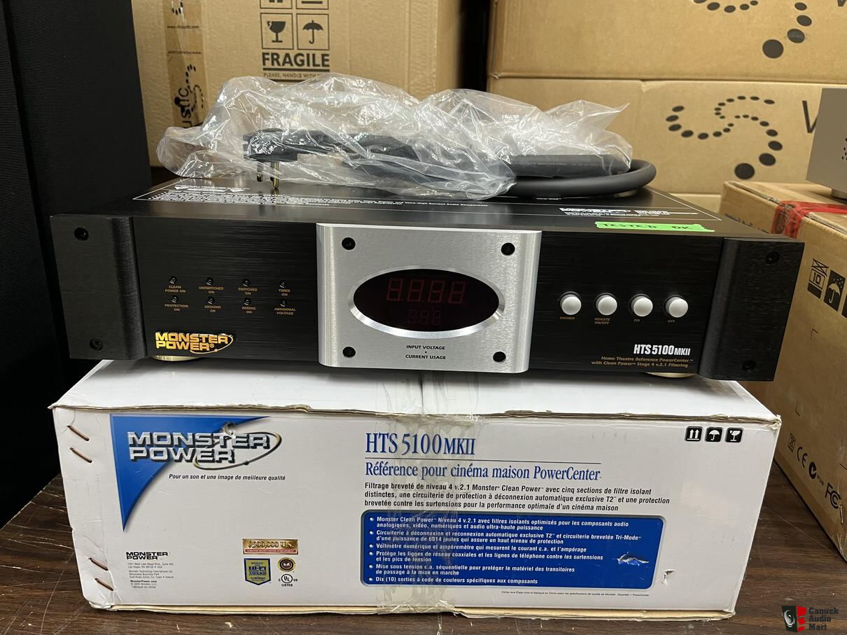 MONSTER POWER HTS 5100 MKII Power Conditioner: Excellent Trade-In; 90 ...