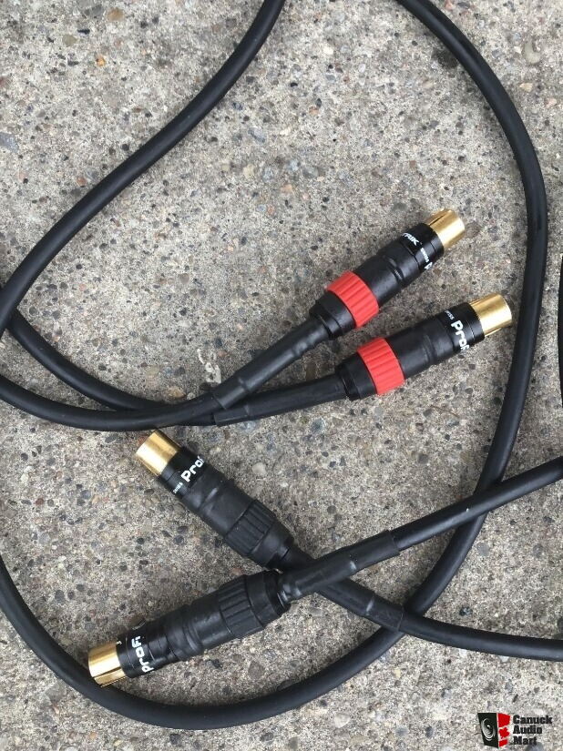 53" Canare L-4E6S Interconnect Cables (Japan) with Swiss Neutrix ProFi ...