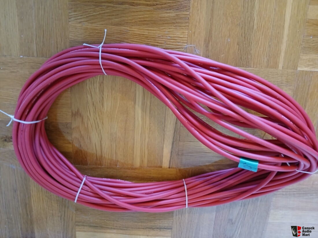 Canare Audio cable :GS-6 ,80 feet Fire Red color (Phono cable ) Best ...