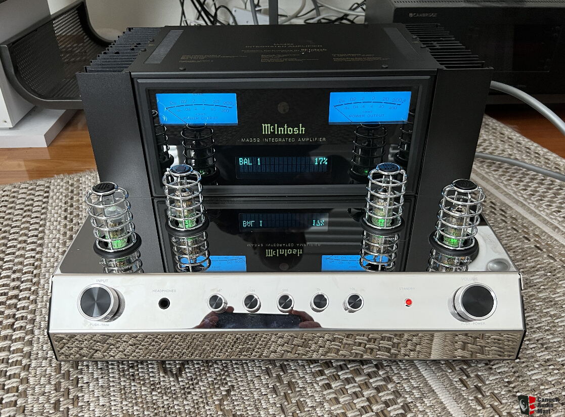McIntosh MA352 Hybrid Integrated Amp: Excellent Trade-In; acX Warranty ...