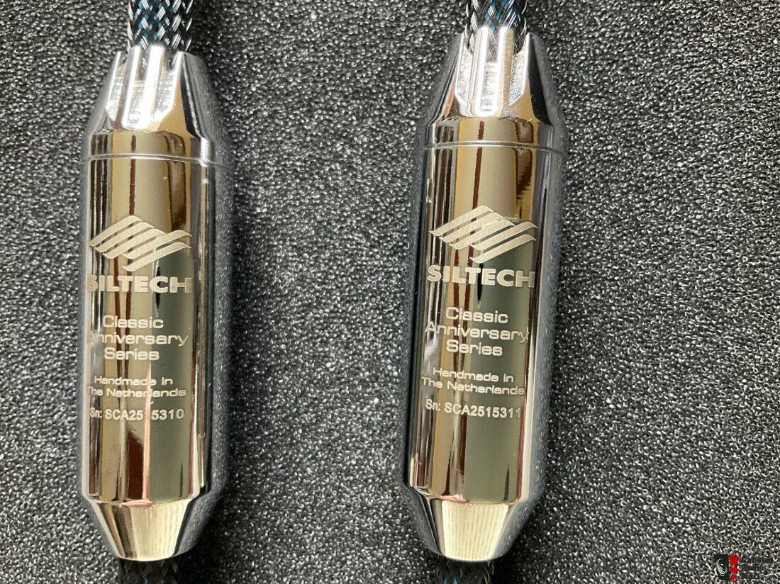 Siltech 550i RCA Interconnects Shipping Included Photo #5783165 ...