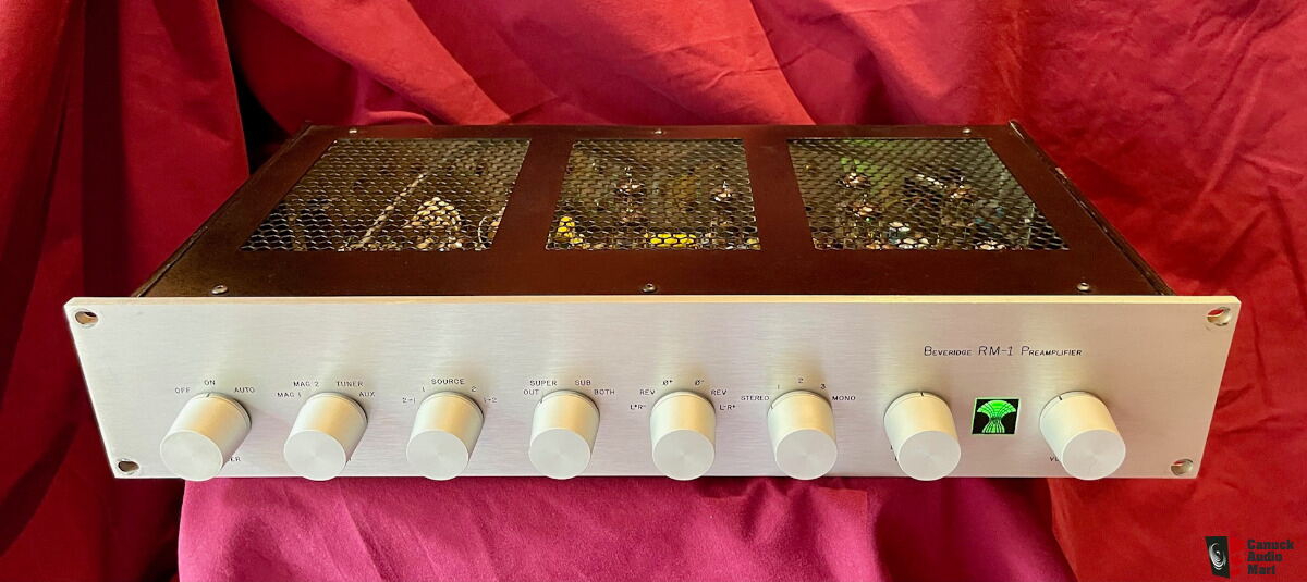 Beveridge RM1 Preamp & RM2 Power Supply Photo #5783871 - Canuck Audio Mart