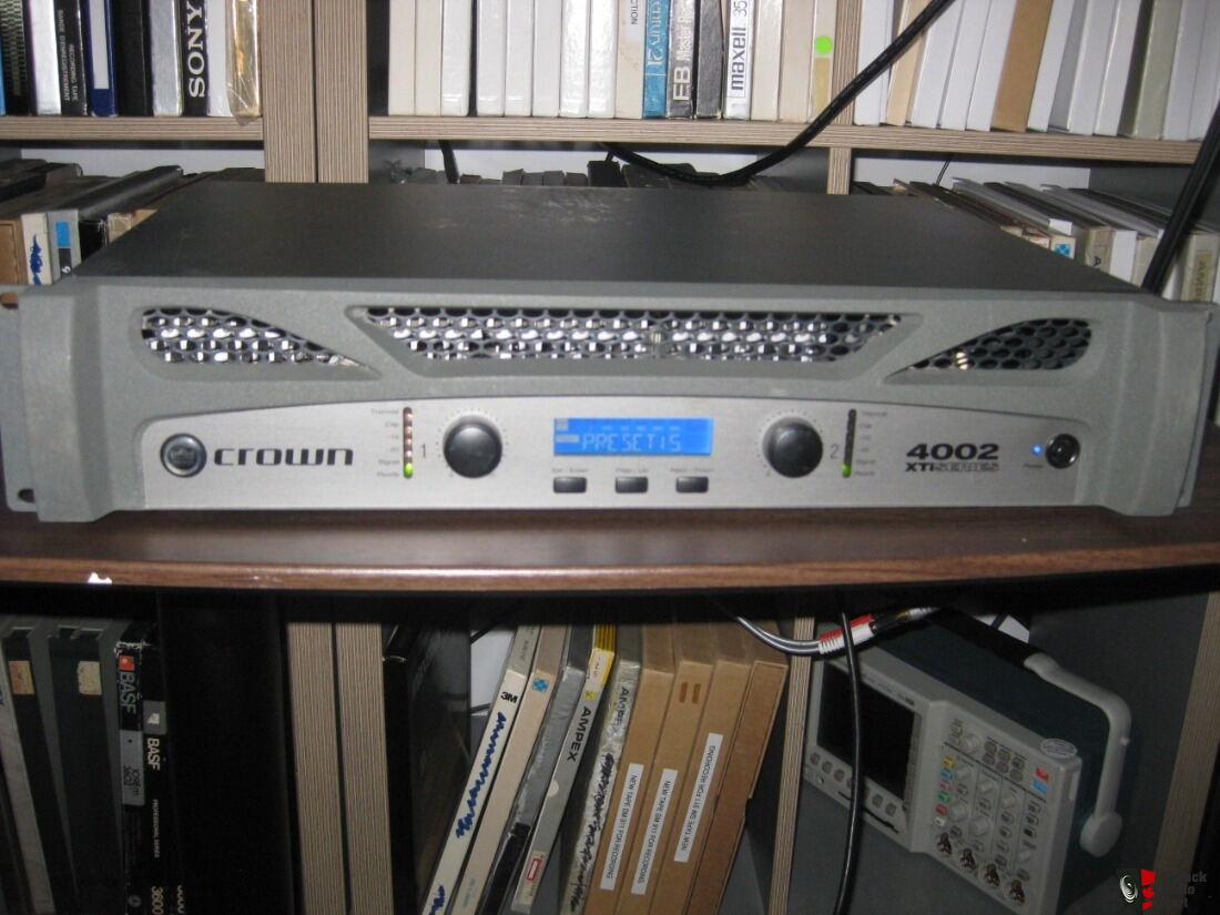 CROWN 4002 XTI Power amplifier in perfect working condition For Sale ...