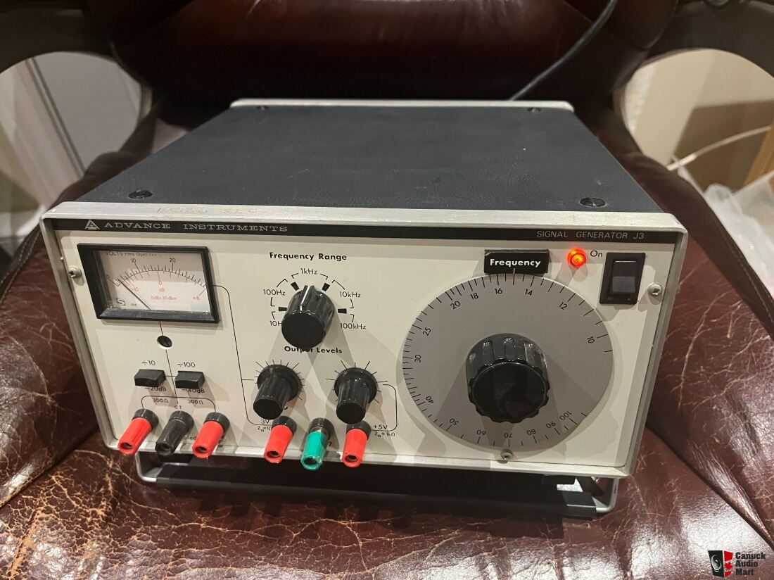 Advance Instruments Signal Generator J3 For Sale - US Audio Mart