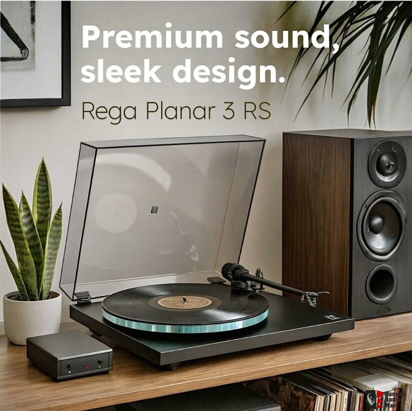 Rega P3 RS Edition With Neo MK2 PSU/ IsoAcustics Gaia Feet REDUCED ...