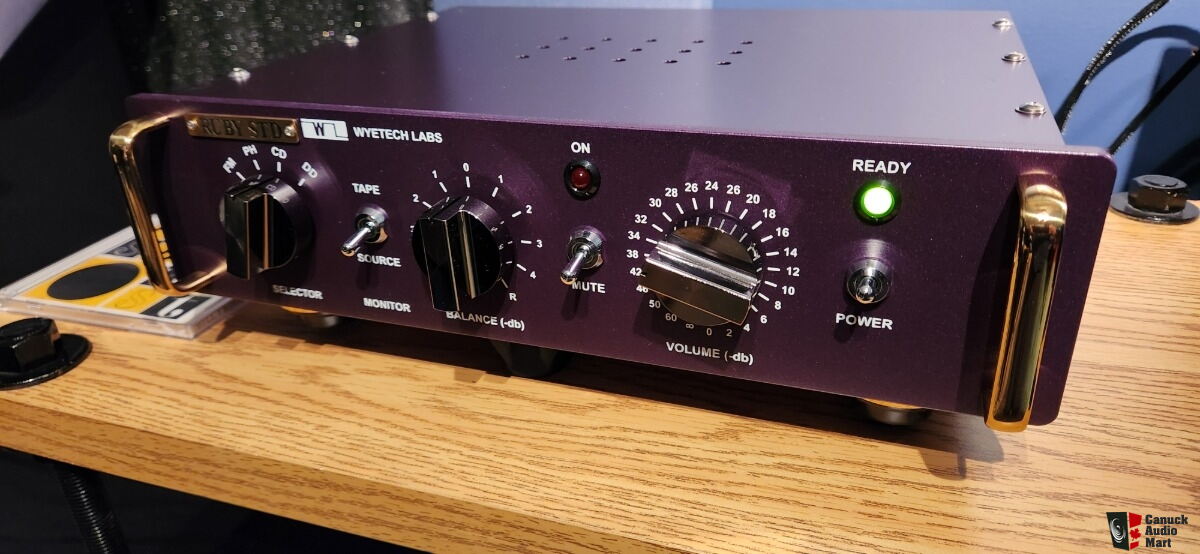 Wyetech Ruby STD tube line preamplifier Photo #5791380 - Canuck Audio Mart