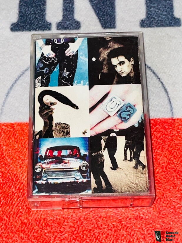 U2 Retail Cassette Collection (Qty.10) Photo #5793760 - Canuck Audio Mart
