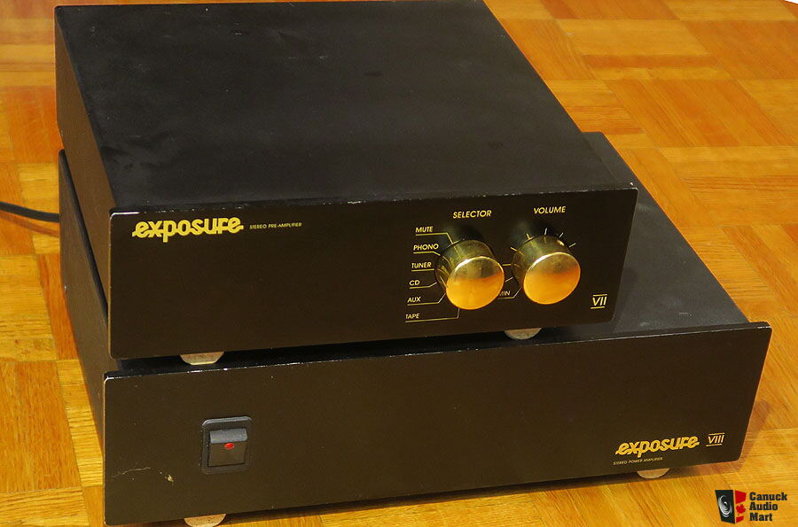 Exposure VII pre/ VIII power two sets Photo #5794190 - Canuck Audio Mart