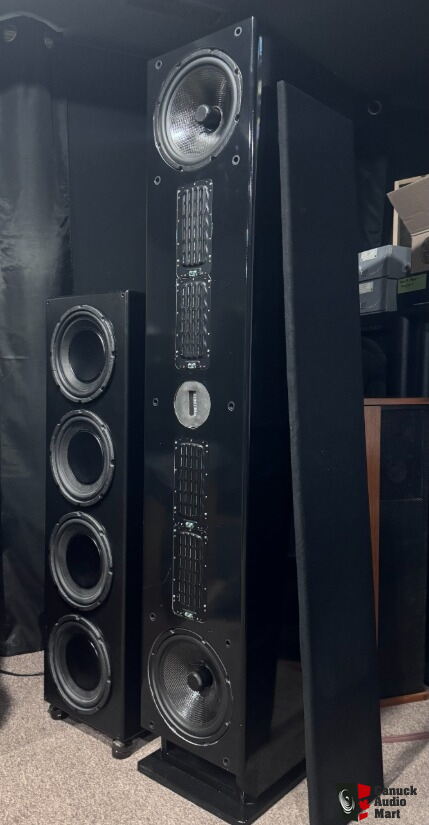 VMPS RM40 (Ribbon Monitor 40) Speakers + TWO Tekton Design 4-10 ...