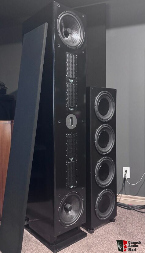 VMPS RM40 (Ribbon Monitor 40) Speakers + TWO Tekton Design 4-10 ...