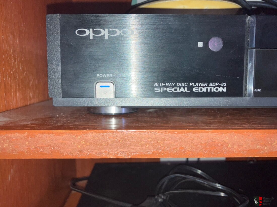 Oppo BDP -83 special edition Photo #5795833 - Canuck Audio Mart