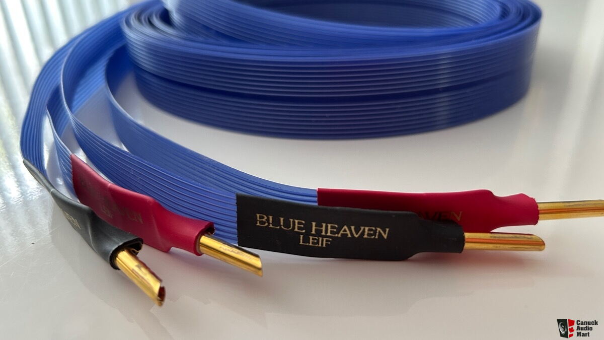 Nordost Blue Heaven 3m Speaker Cables For Sale - Canuck Audio Mart