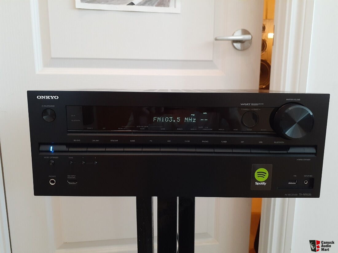 Excellent Onkyo 7.2 4K HDMI Bluetooth Wifi Dolby Atmos Network Receiver ...