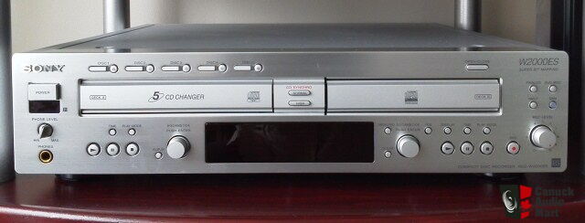 SONY Compact Disc Recorder RCD-W2000ES Photo #580026 - Canuck Audio Mart
