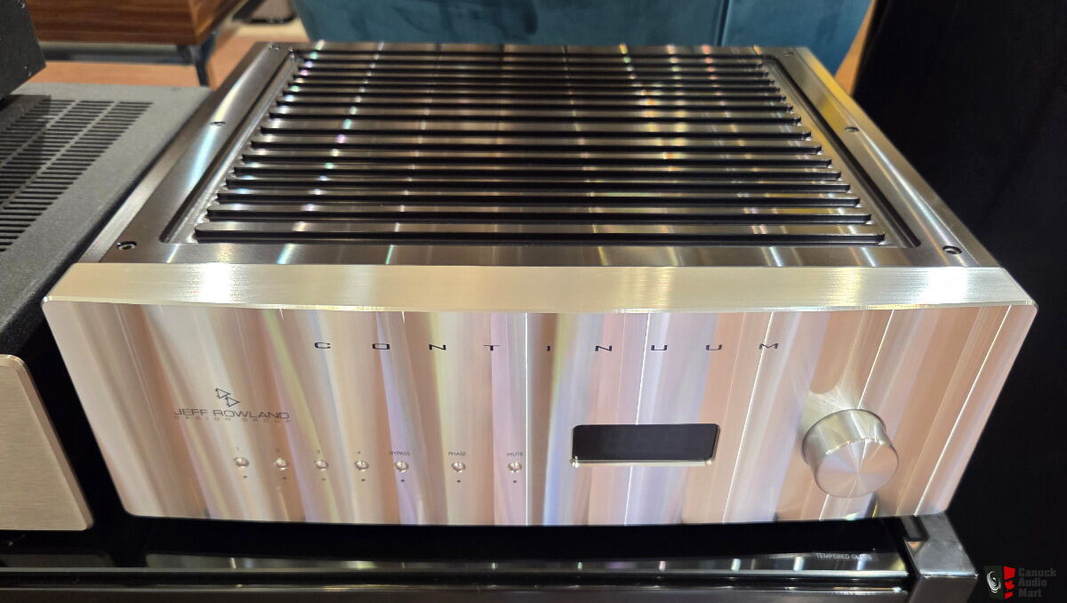 Jeff Rowland Continuum 500 Int Amp; Excellent Trade-In; acX Wrnty; 58% ...