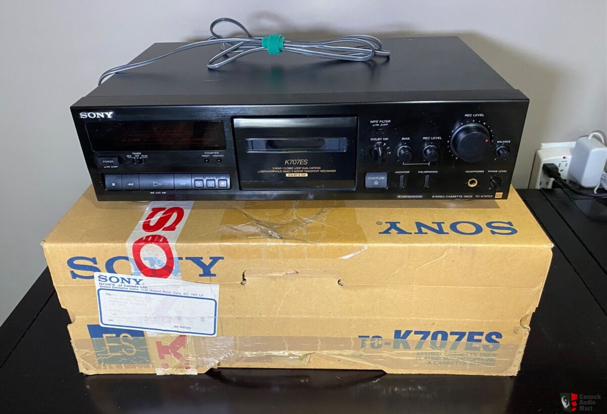 Sony K707ES Cassette Player Photo #5801223 - Canuck Audio Mart