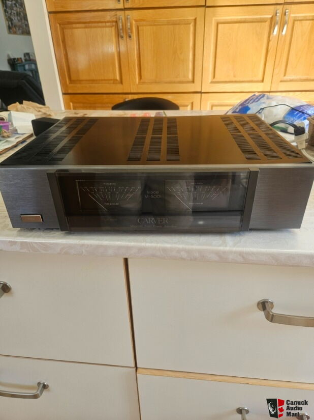 Carver C 1 Pre Amp + MA500-T Power Amp Photo #5801870 - Canuck Audio Mart