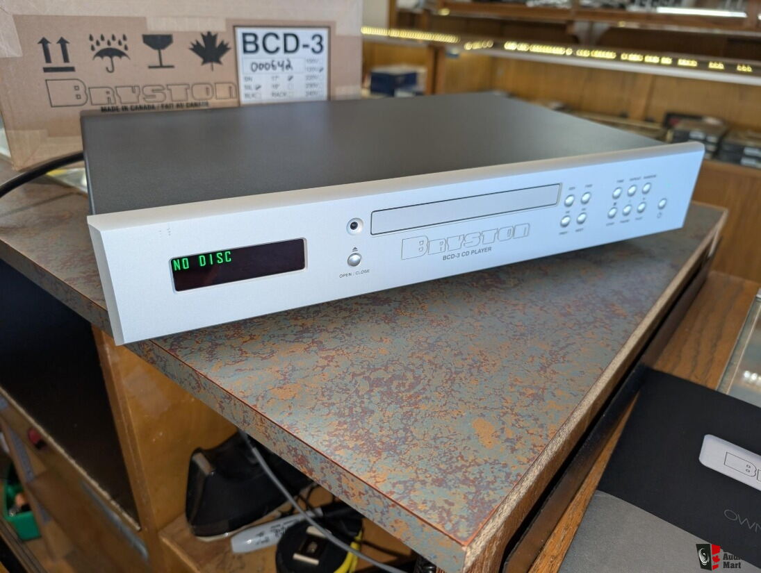Bryston BCD3 BCD-3 CD Player Silver With Original Box And Manual Photo ...