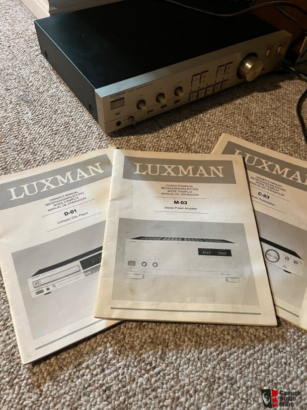 Luxman set of 3 Photo #5805961 - Canuck Audio Mart