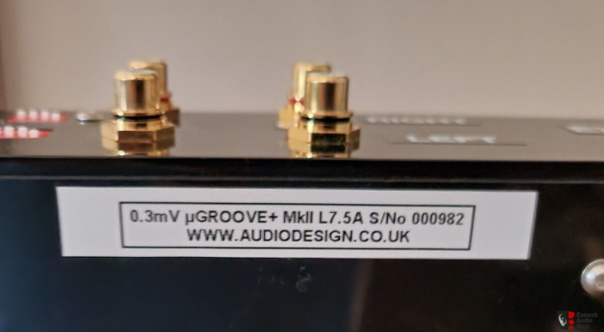 Tom Evans Audio Design Microgroove+ Mk2.5 MC Photo #5806154 - Canuck ...
