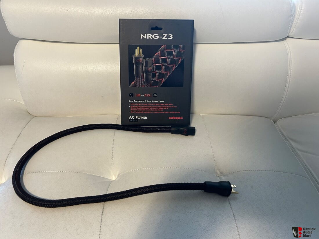 Audioquest NRG-Z3 Power Cable 1 Meter Photo #5807113 - Canuck Audio Mart