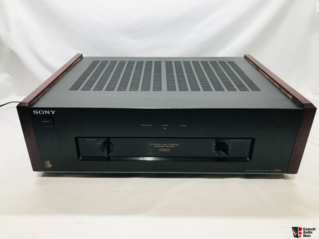 Sony TA-N330ES Power Amplifier 120V Works Excellent Photo #5808488 - US ...