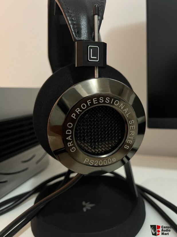 Grado PS2000e Flagship Headphones + NEW G and F Pads + Grado 12FT ...