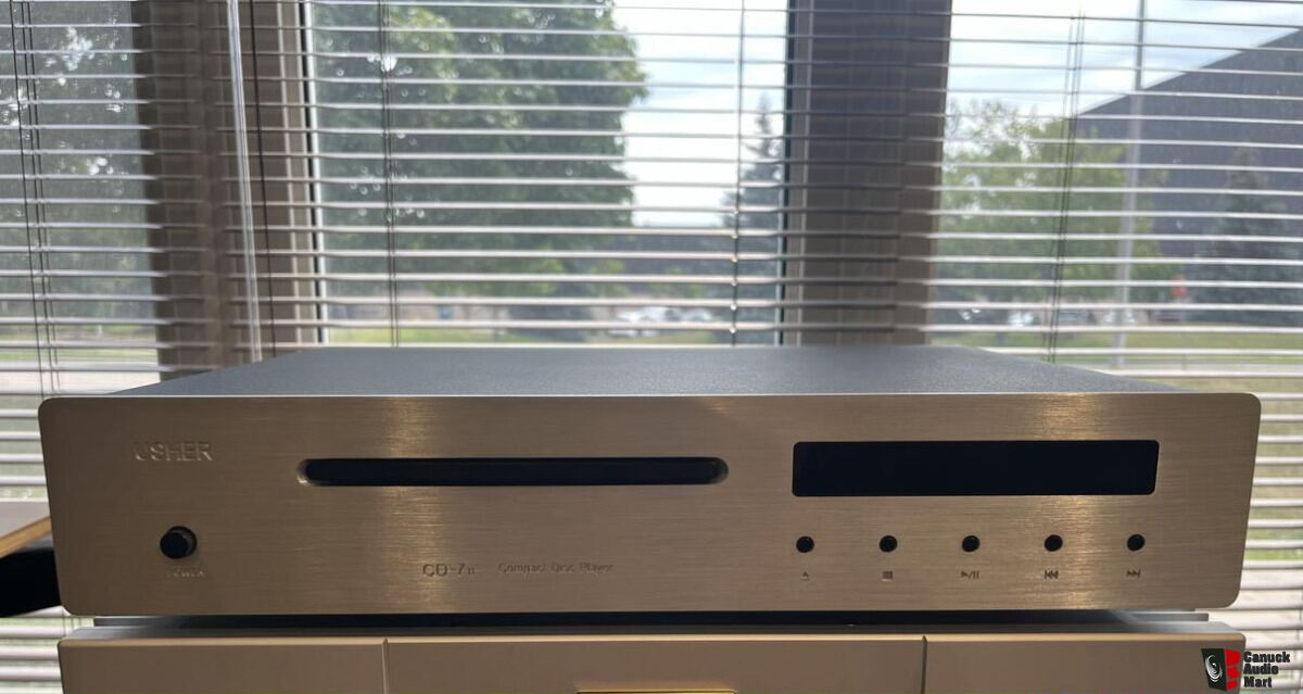 Usher CD-7 II CD Player (Silver): Excellent Trade-In; 90 Day acX ...