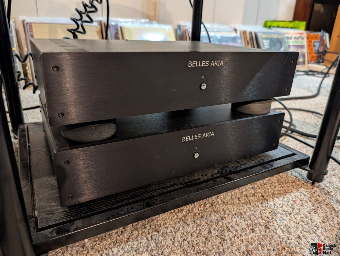 Belles Aria Mono power amplifiers Photo #5813300 - Canuck Audio Mart