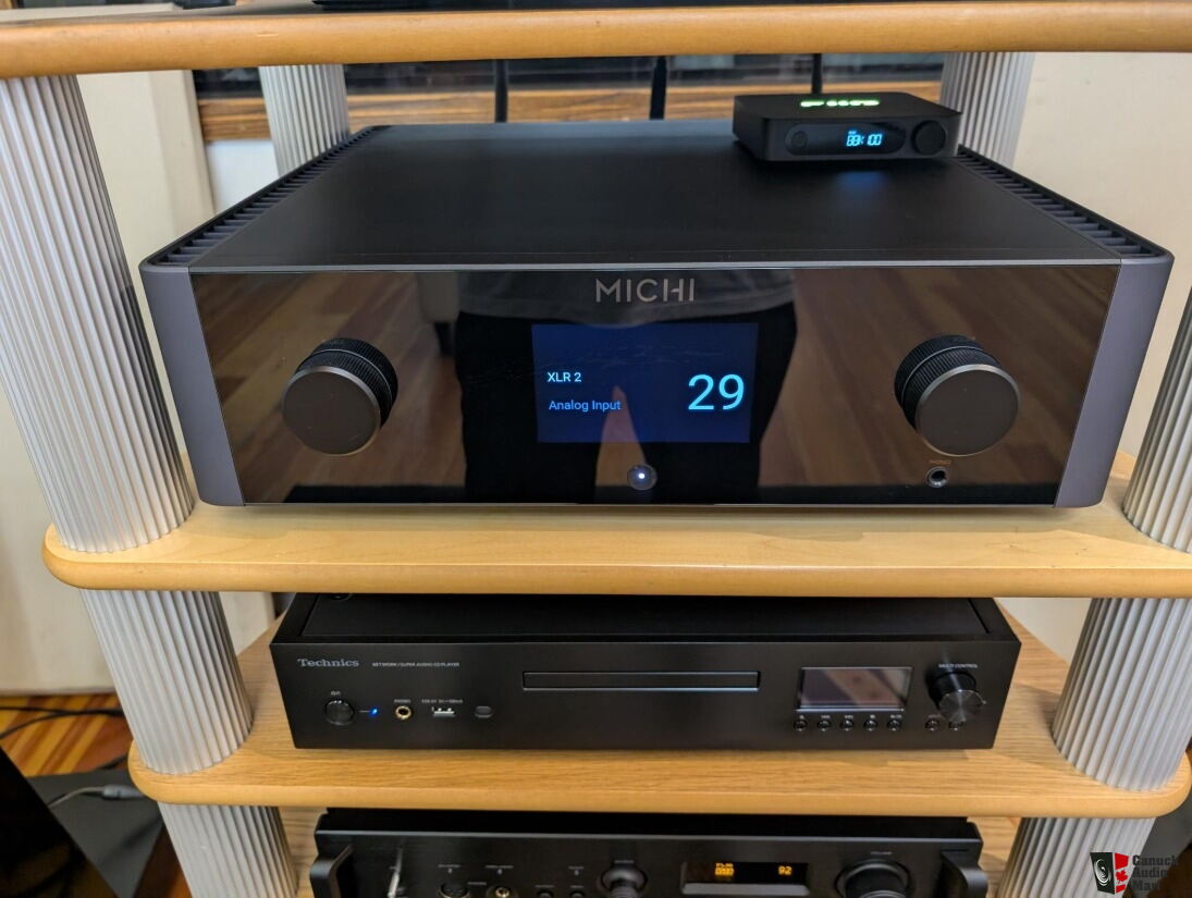 Michi P5 S2 Pre-Amp DAC With Box And Remote Dealer Ad - US Audio Mart