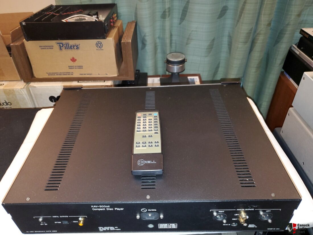 Krell KAV-300 CD player With VRDS Mechanism Original Remote Control ...