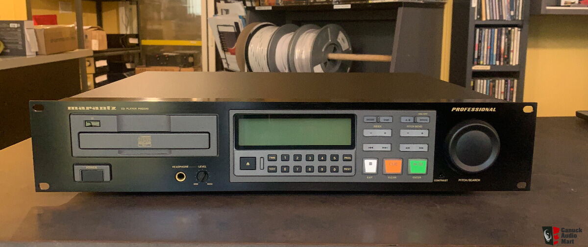 Marantz CD Player PMD340 Silver Dealer Ad - Canuck Audio Mart