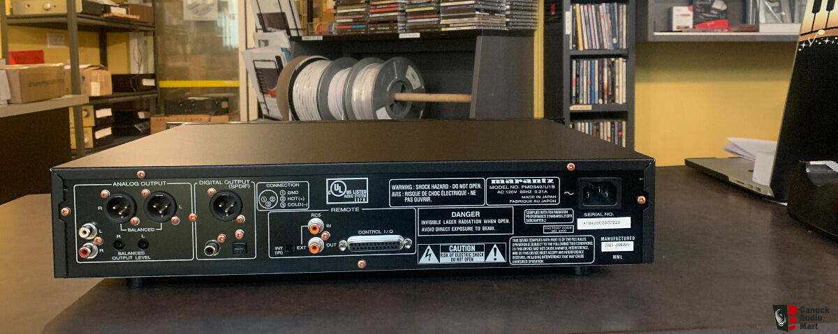 Marantz CD Player PMD340 Silver Photo #5820593 - Canuck Audio Mart