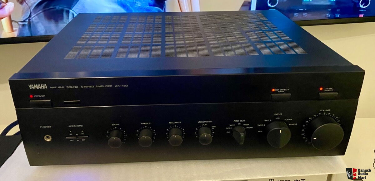 Yamaha AX-490 Integrated Amplifier For Sale - Canuck Audio Mart