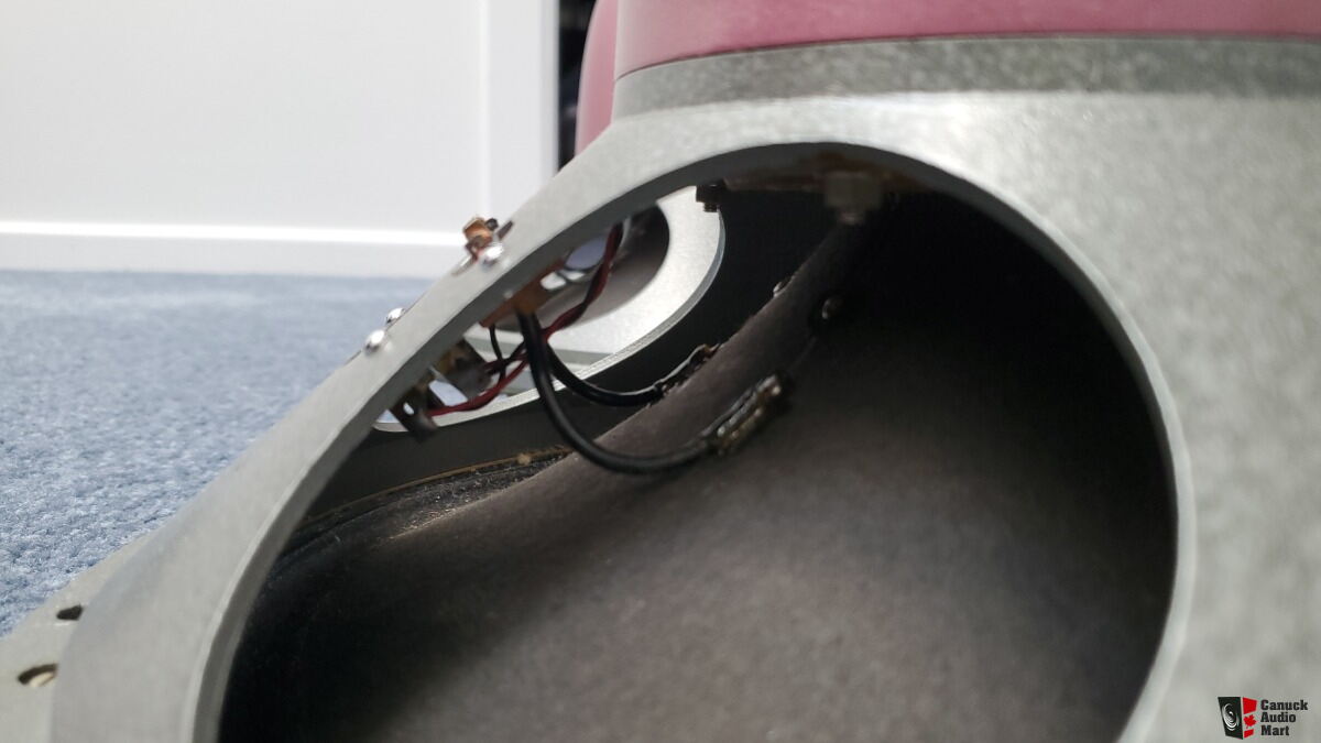 Tannoy 12" Red Monitors // Orange Dust Cover // Original Crossovers in ...