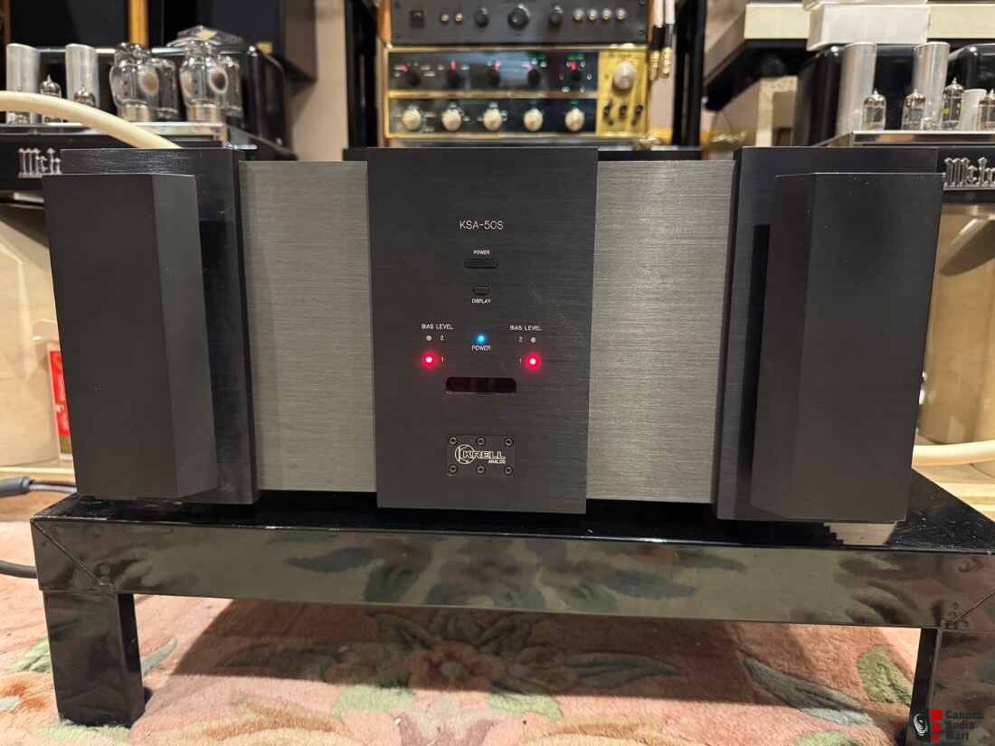 Krell KSA 50S Solid-State Stereo Power Amplifier Photo #5821926 ...