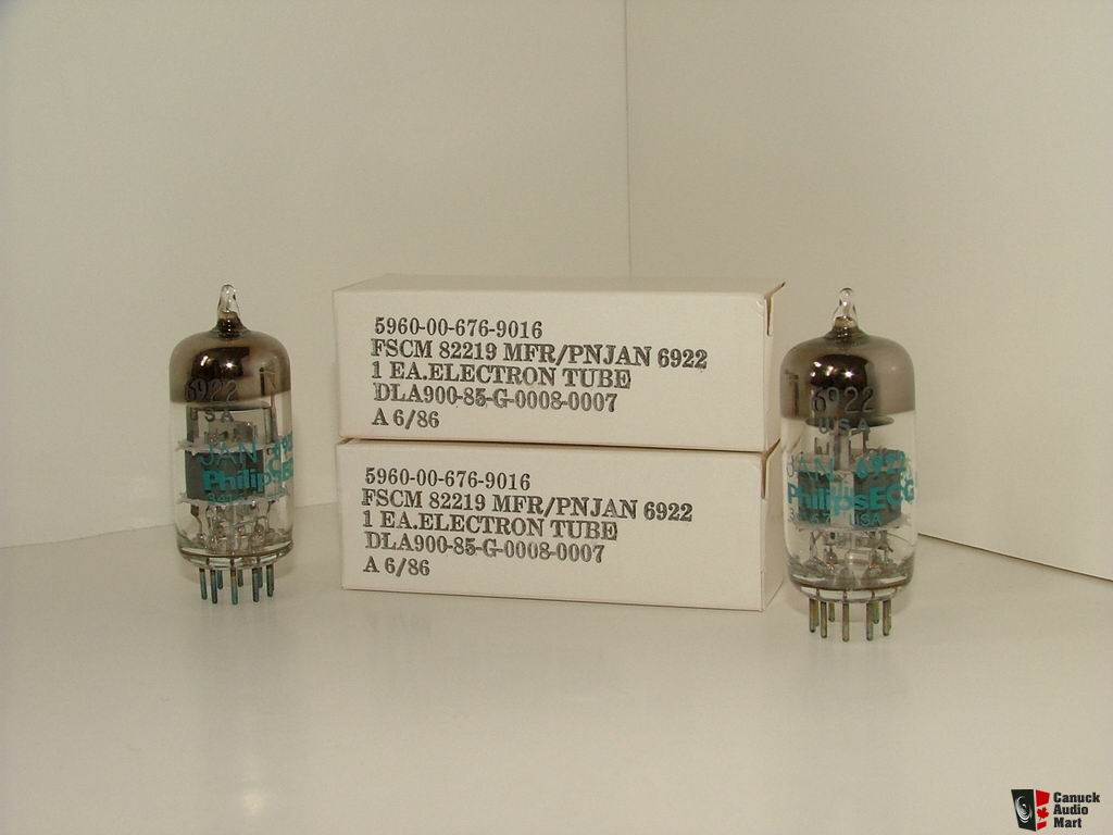 JAN Philips NIB/NOS 6922 tubes Photo #582241 - US Audio Mart