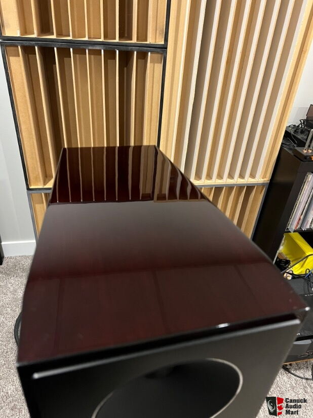 Paradigm Founder 120H Hybrid Floor Standing Speakers in Midnight Cherry ...