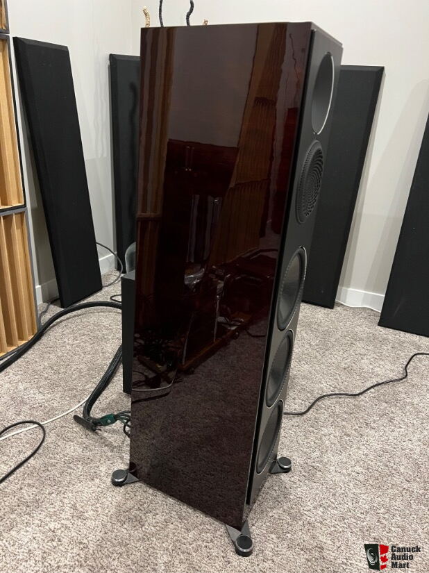 Paradigm Founder 120H Hybrid Floor Standing Speakers in Midnight Cherry ...