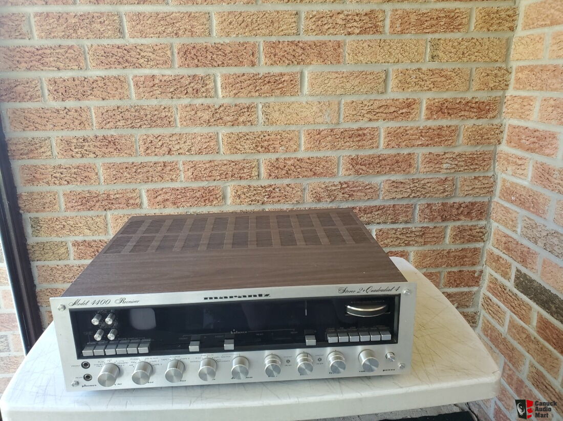 Marantz 4400 Stereo/Quad Receiver With Ocilloscope Needs Repair For ...