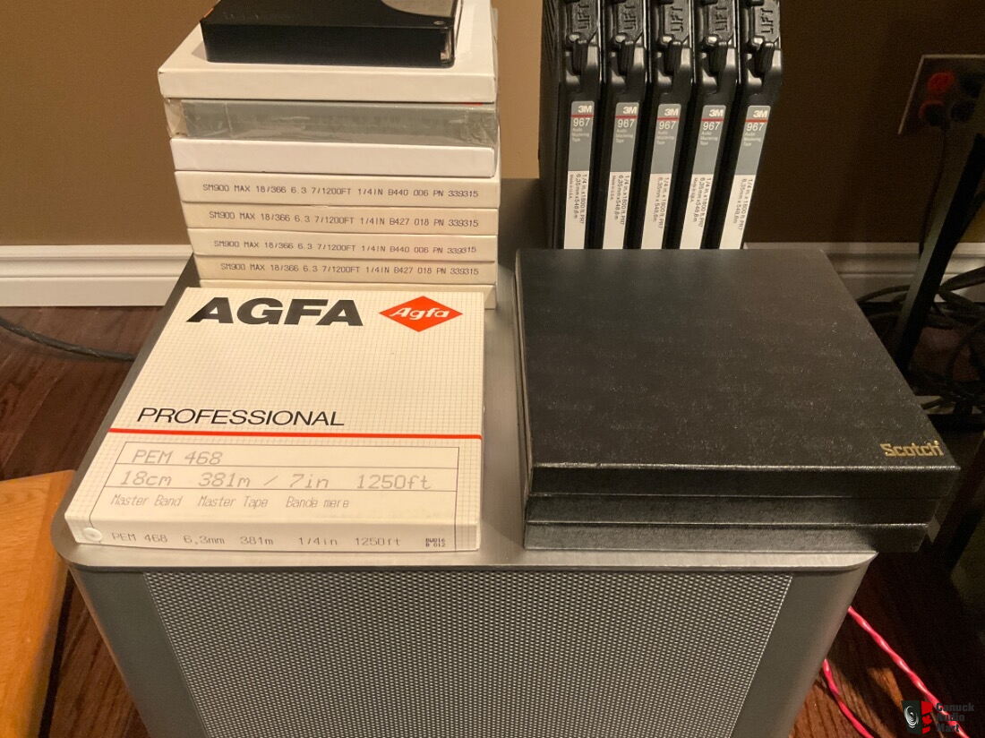 Reel To Reel 7 inch tapes LOT Photo #5826096 - Canuck Audio Mart