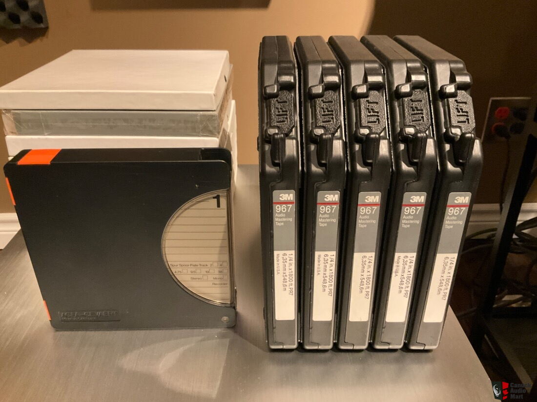 Reel To Reel 7 inch tapes LOT Photo #5826094 - Canuck Audio Mart
