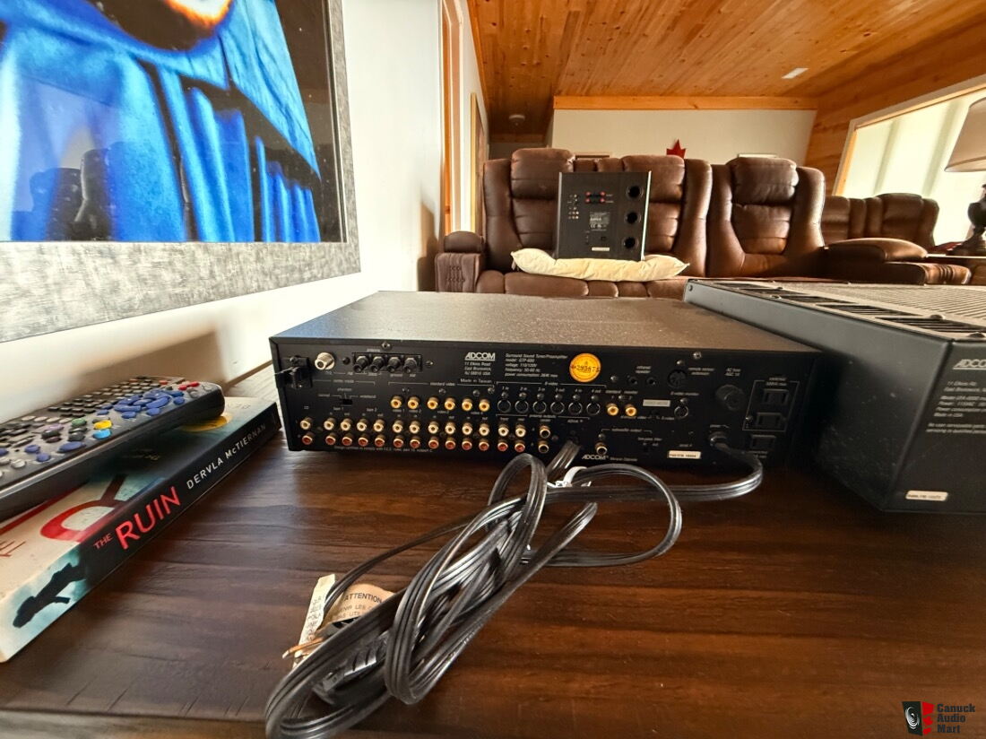 Adcom GTP-600 surround sound pre-amp/tuner Photo #5826951 - Canuck ...