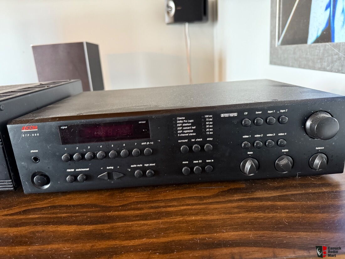 Adcom GTP-600 surround sound pre-amp/tuner Photo #5826951 - Canuck ...