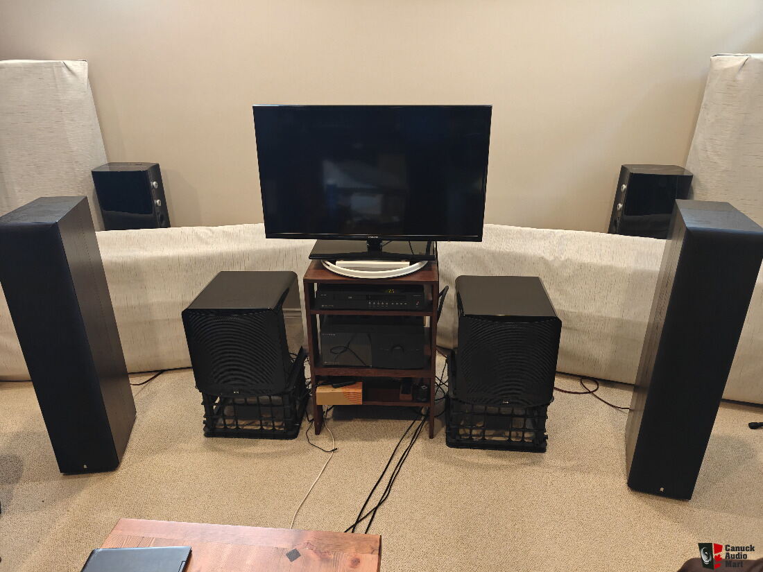 Revel Performa F32 loudspeakers in black oak Photo #5828288 - Canuck ...
