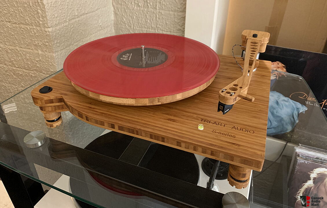 Tri-Art Audio TA-0.5 Bamboo Turntable SEE PHOTO Dealer Ad - Canuck ...