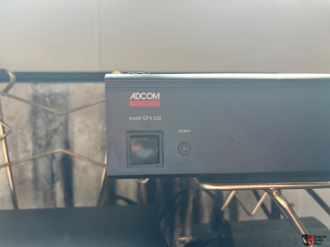 Legendary Adcom GFA 535 - restored / recapped For Sale - Canuck Audio Mart