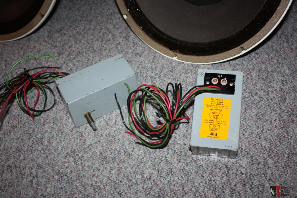 Altec Lansing 604e 16 ohm Super Duplex drivers - with Crossovers ...