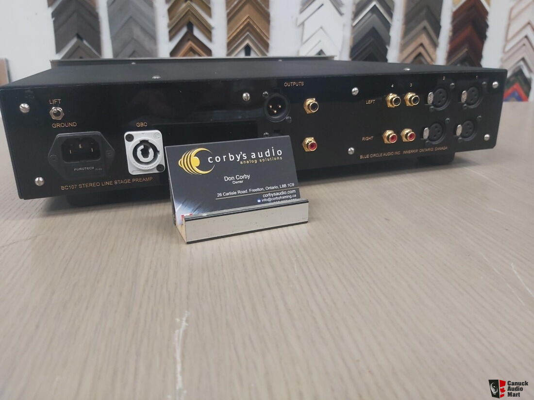 blue circle BC107 preamp Photo #5832840 - Canuck Audio Mart