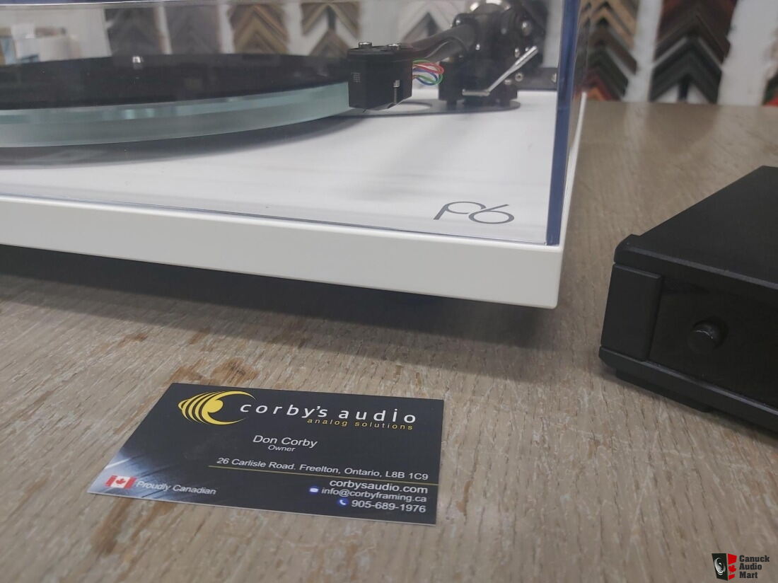 rega P6 white with Hana SL Photo #5832887 - Canuck Audio Mart
